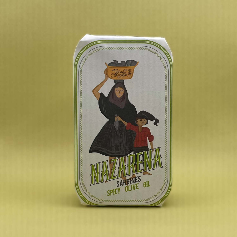 Nazarena Sardines in Spicy Olive Oil – Lata