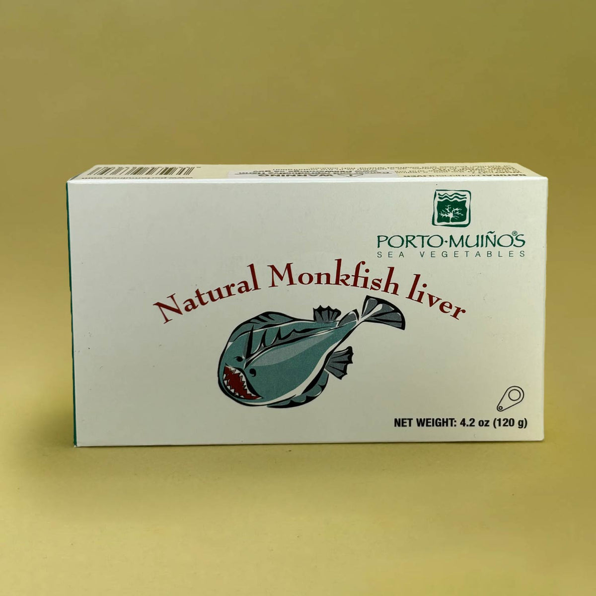 Porto-Muiños Monkfish Liver in Brine – Lata