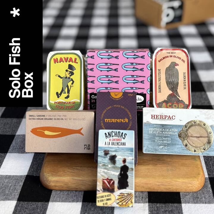 Solo Fish Box - Our Finest Individual Fish Tins – Lata